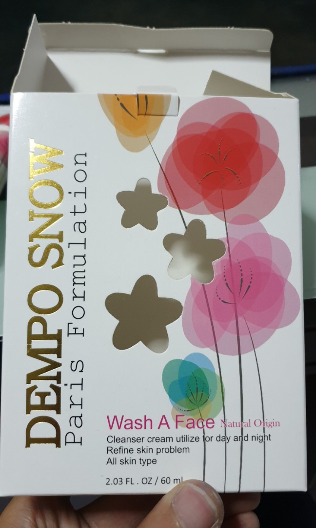 DEMPO SNOW (Paris Formulation) expiry: 13/05/19, Beauty & Personal Care ...
