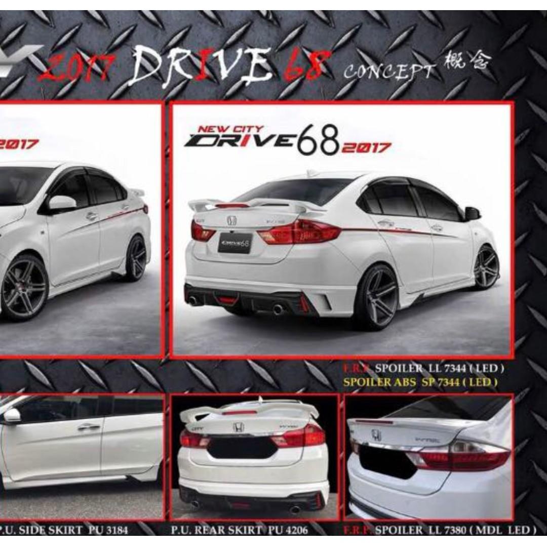 Drive 68 Mix Modulo Bodykit Honda City 2017 2018, Auto Accessories on ...