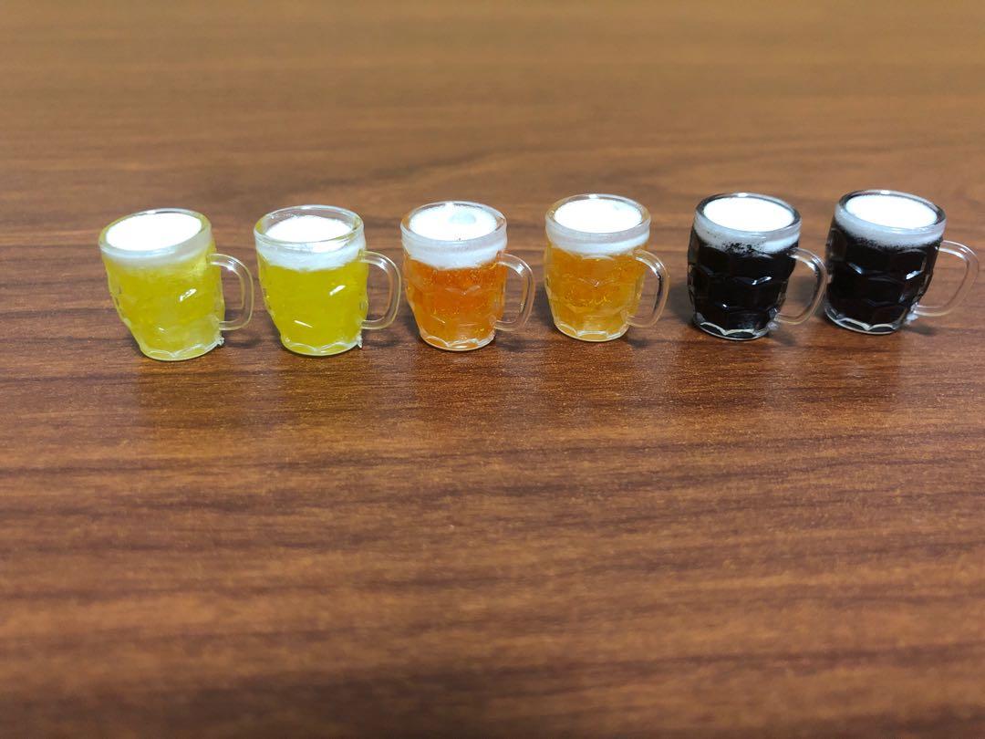 Handmade Miniature Drink : B-e-e-r (Resin), Hobbies & Toys, Stationery ...
