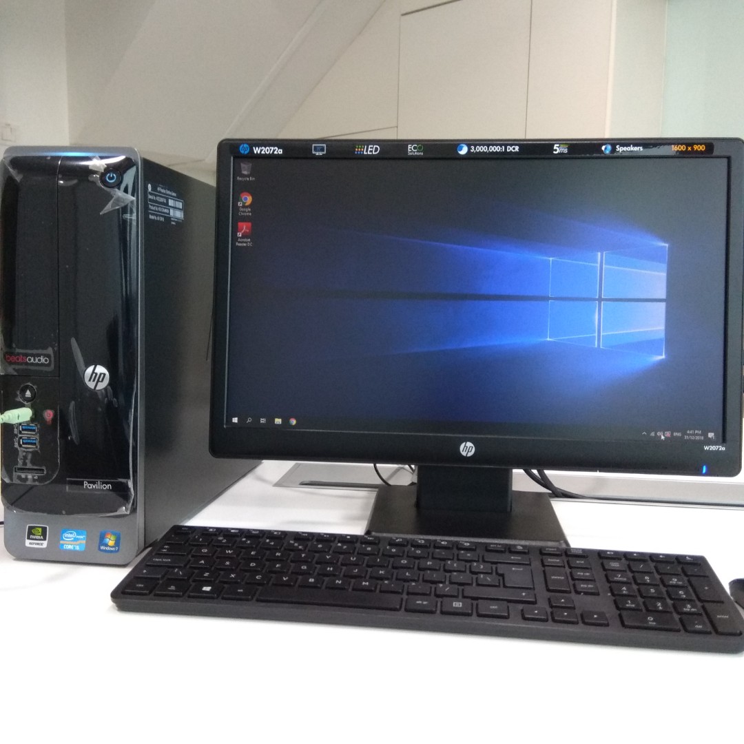 Hp Pavilion Slimline Series Computers Tech Desktops On Carousell