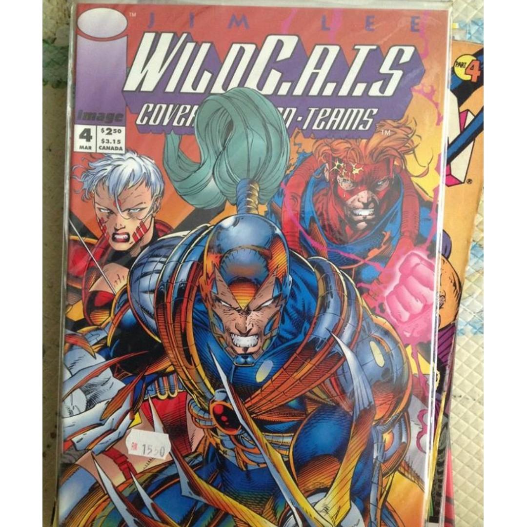 Image Wildcats #4 Jim Lee comic, Hobbies & Toys, Books & Magazines, Comics & Manga on Carousell