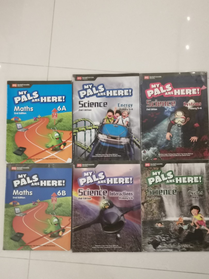 Maths and Science Textbooks for P5 & 6, Hobbies & Toys, Books ...