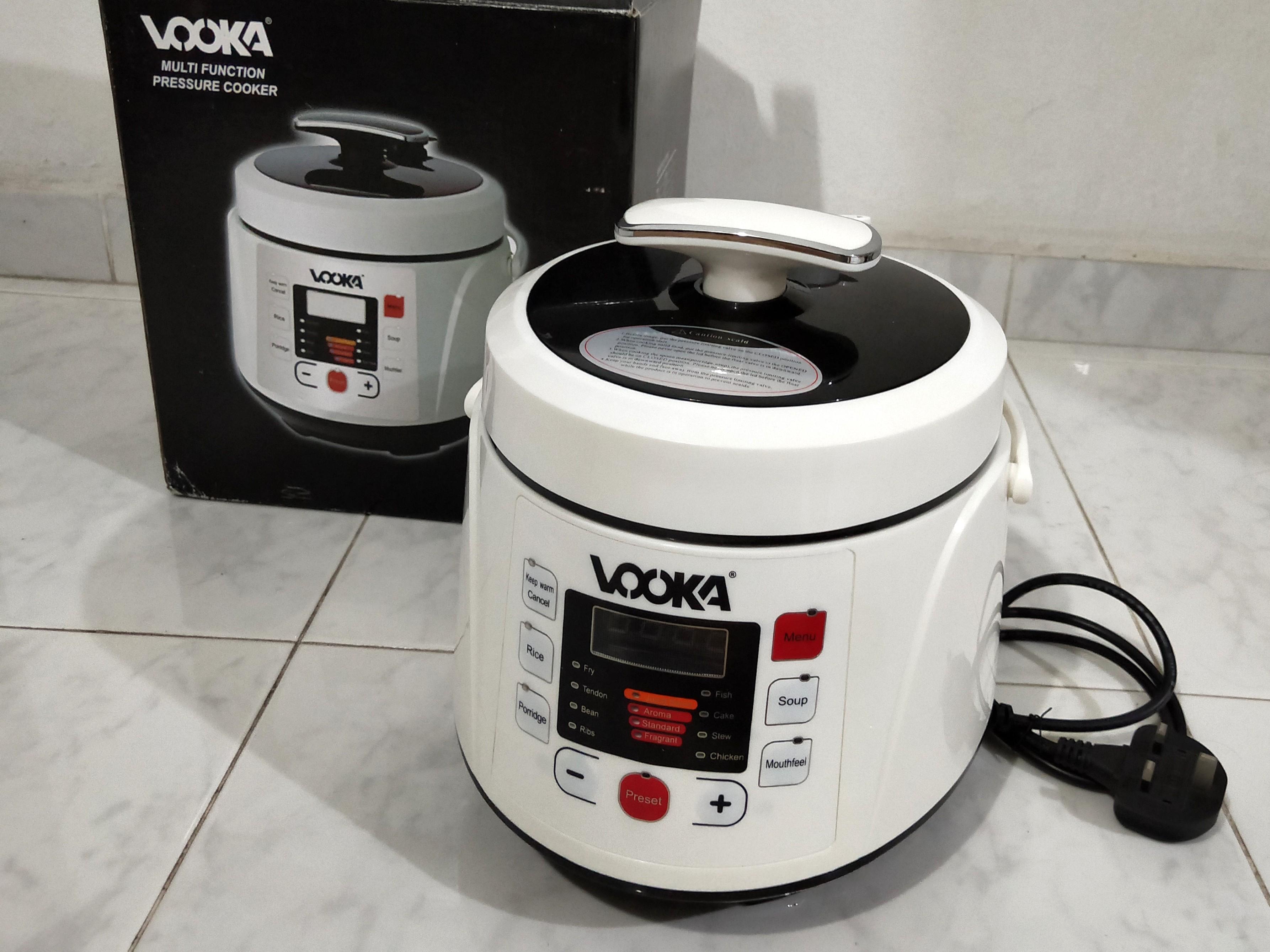 Vooka Multi Function Pressure Cooker, TV & Home Appliances, Kitchen ...