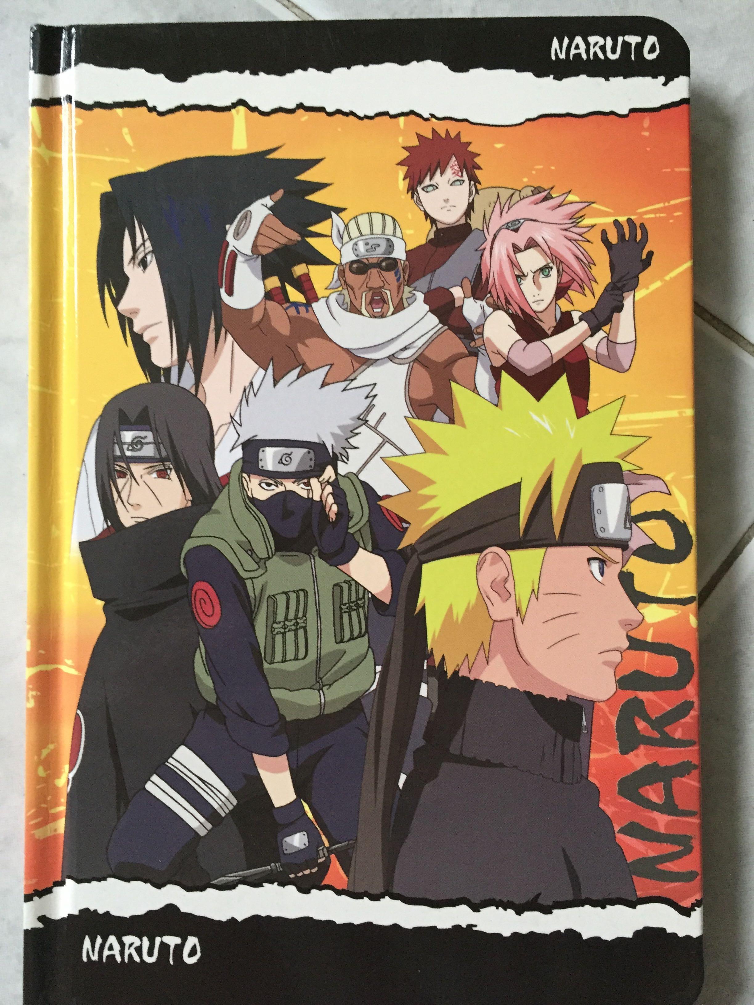 Naruto notebook, Hobbies & Toys, Books & Magazines, Comics & Manga on ...