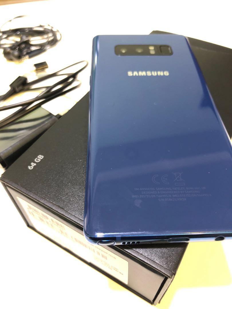 (RARE)Samsung Note8 Deepsea Blue., Mobile Phones & Gadgets, Mobile ...