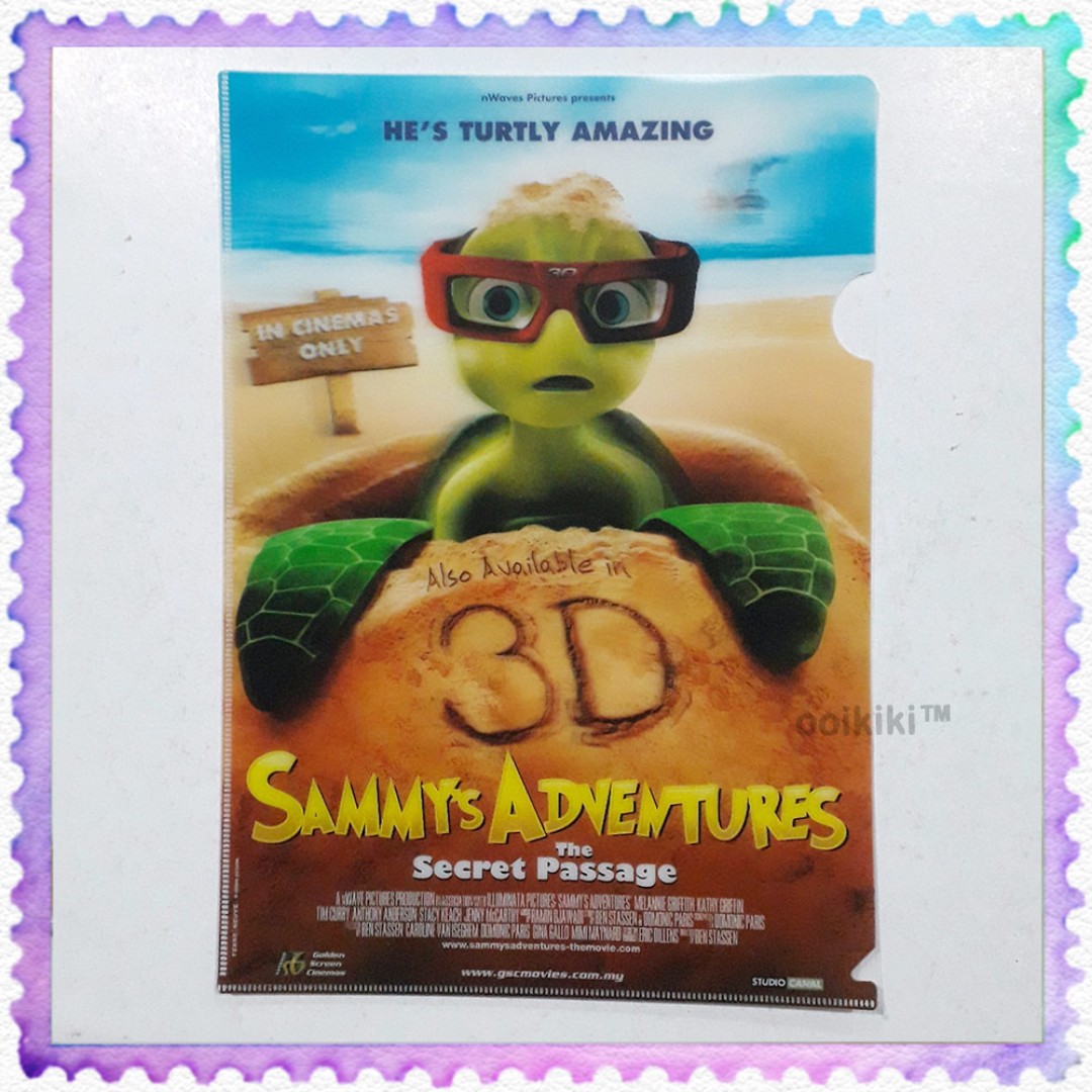 Sammy's Adventures 2D Effect A4 Paper File Holder, Hobbies & Toys ...
