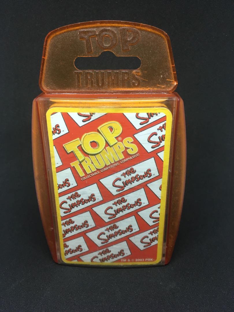 Simpsons Top Trumps Classic, Hobbies & Toys, Toys & Games on Carousell