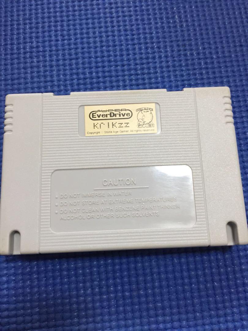 SNES Flash Cartridge, Video Gaming, Video Games, Nintendo on Carousell
