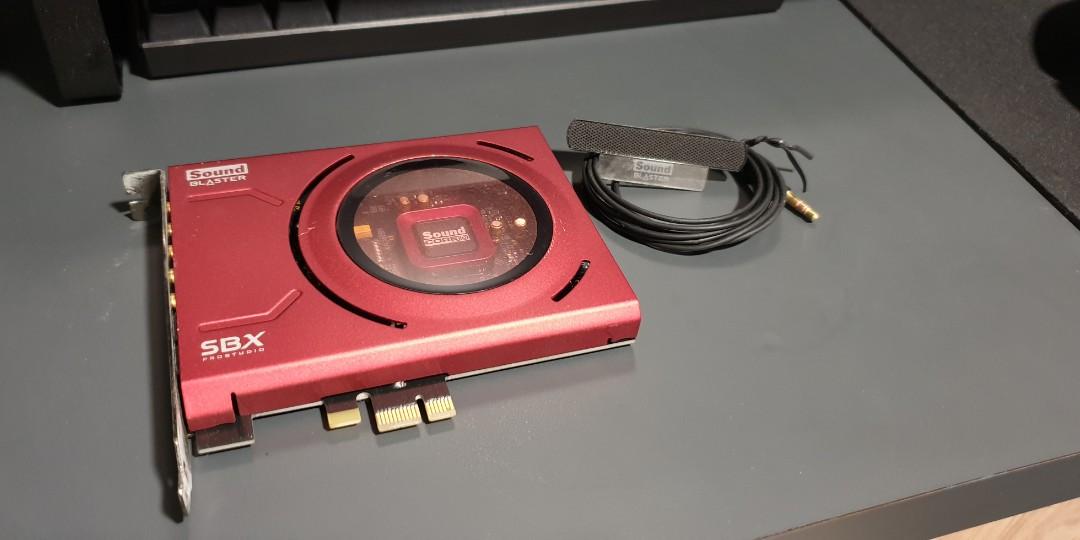 Sound Blaster Z internal Sound Card + Mic, Audio, Headphones & Headsets ...