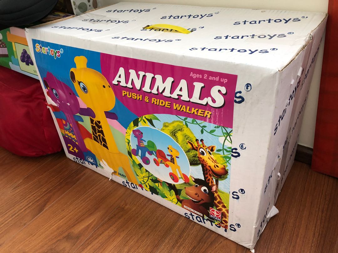 Startoys Animals Push & Ride Walker, Babies & Kids, Infant Playtime on ...