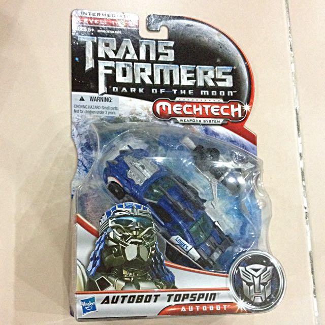 Transformers DOTM Autobot Topspin Deluxe Class Toy (Used), Hobbies ...
