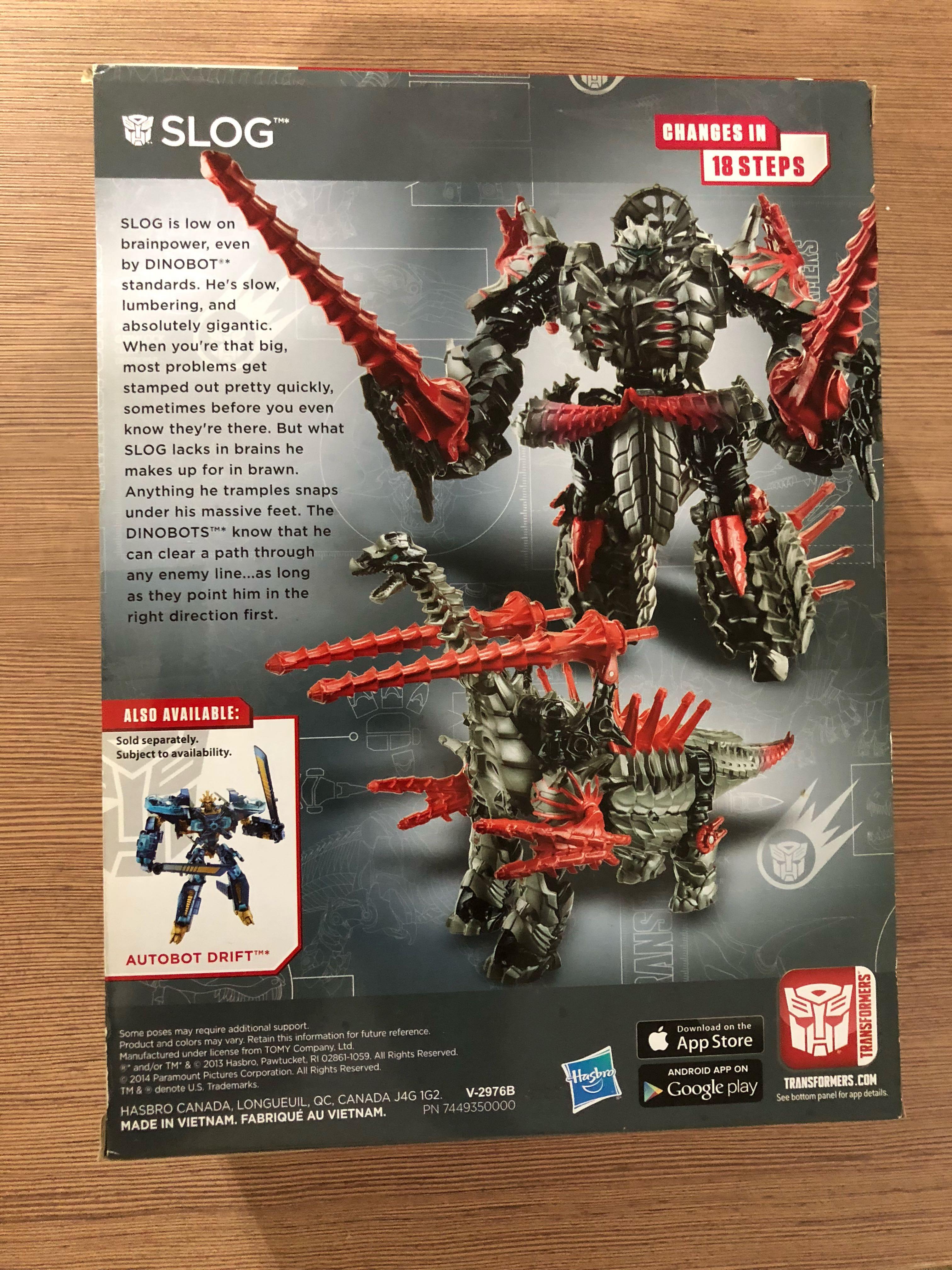 Transformers Slog, Hobbies & Toys, Toys & Games on Carousell