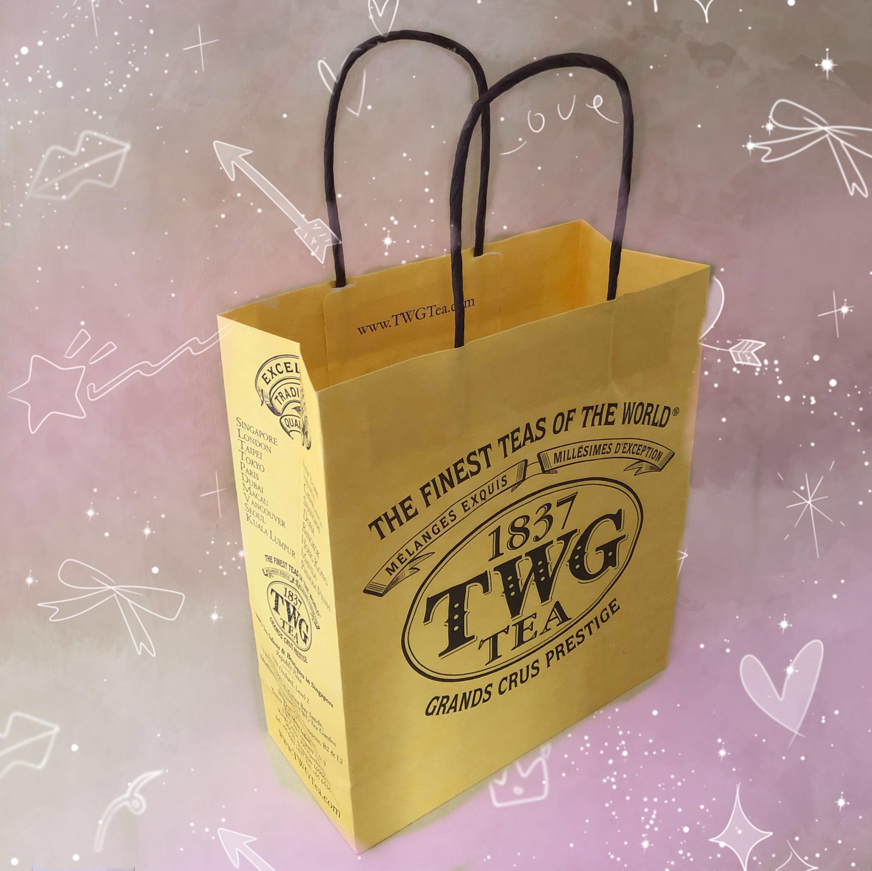 TWG Tea Paper Bag, Everything Else on Carousell
