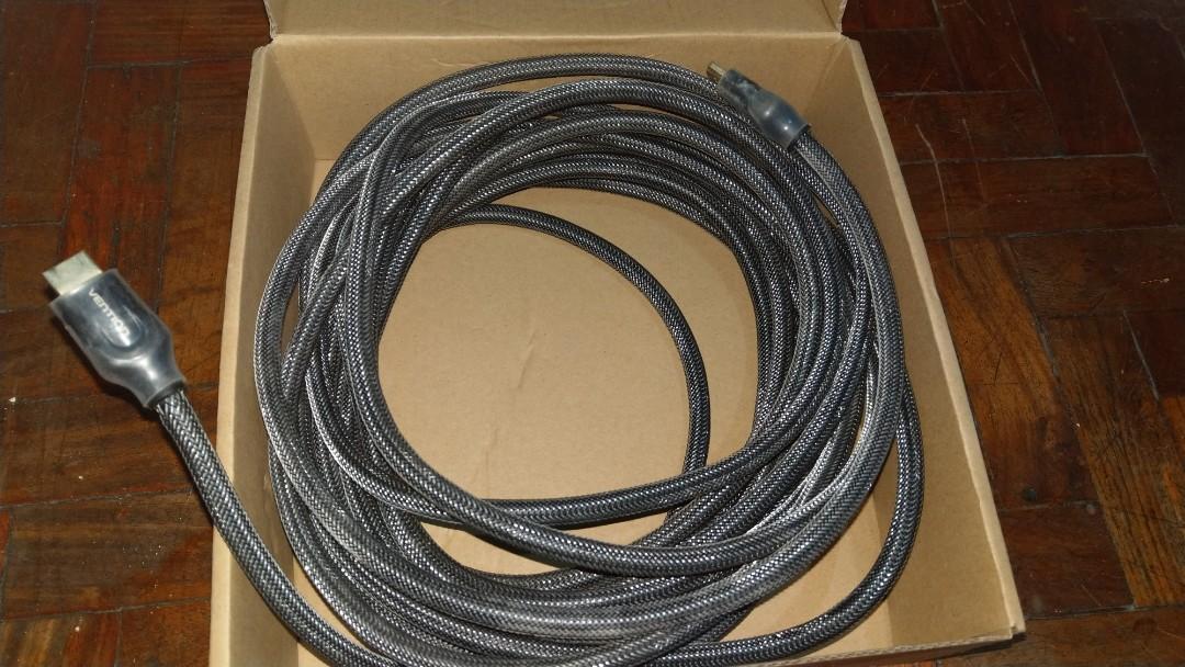 Vention hdmi cable 15 meters 2.0 4k enabled, Computers & Tech, Parts ...