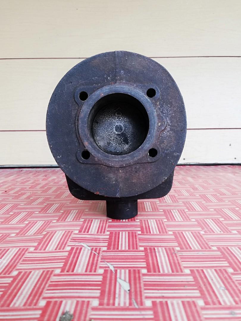 Vespa Block Besi 3Pot (size piston 59.2mm), Motorbikes on Carousell