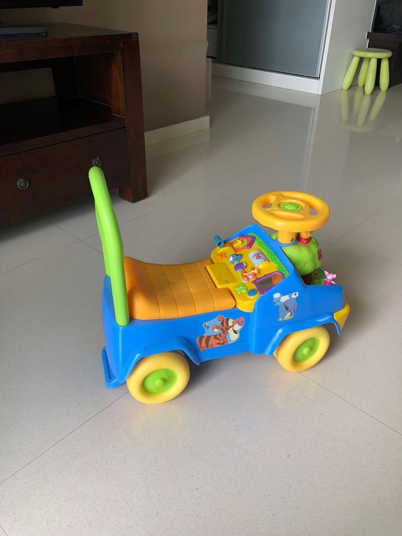 Winnie The Pooh Baby To Toddler Car, Babies & Kids, Toys & Walkers on ...