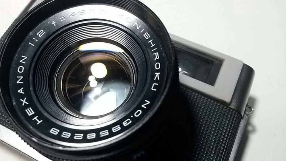 1961 Konica S II rangefinder camera (Fixed Hexanon 48mm/f2 lens ...
