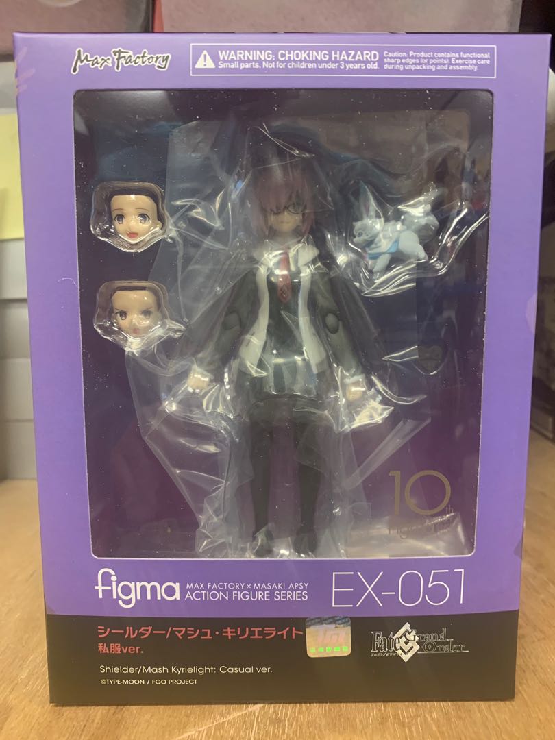 全新 WF2018限定 Max Factory figma ex051 ex 051 FGO Fate Grand Order Shielder saber 瑪修 Mash 私服 學妹 馬修 ...