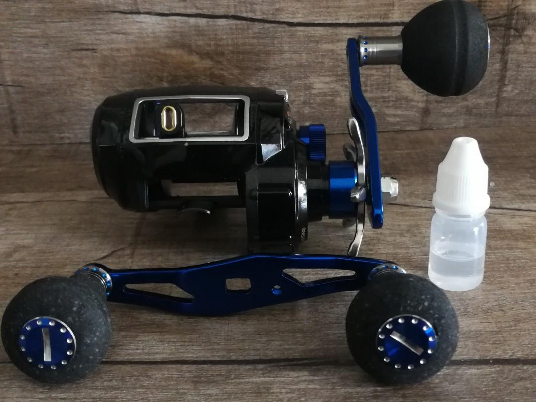 Abu gracia left handed reel, Sports Equipment, Fishing on Carousell