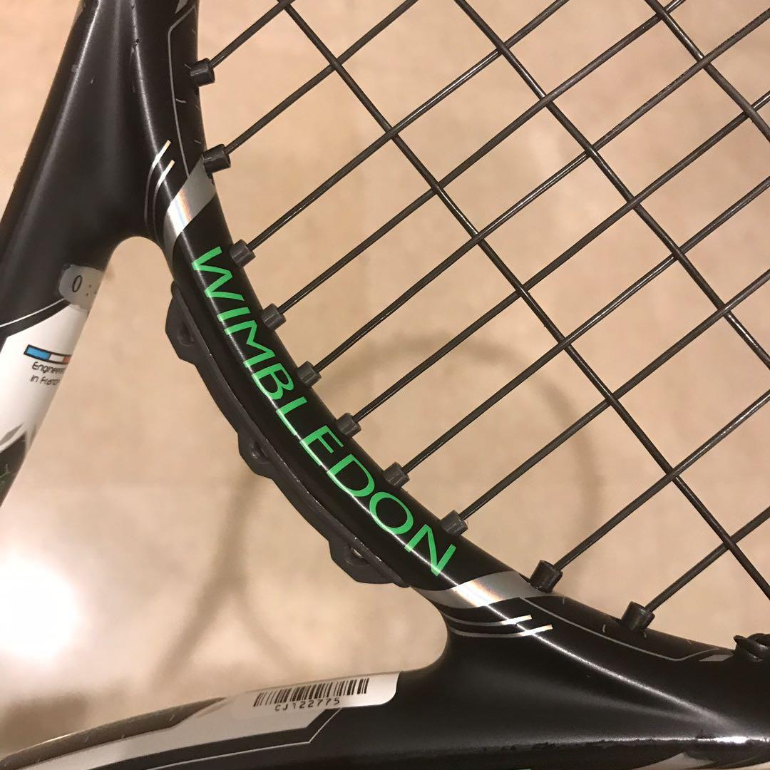BabolaT Junior 26 Wimbledon Pure Drive tennis racket, Sports Equipment ...