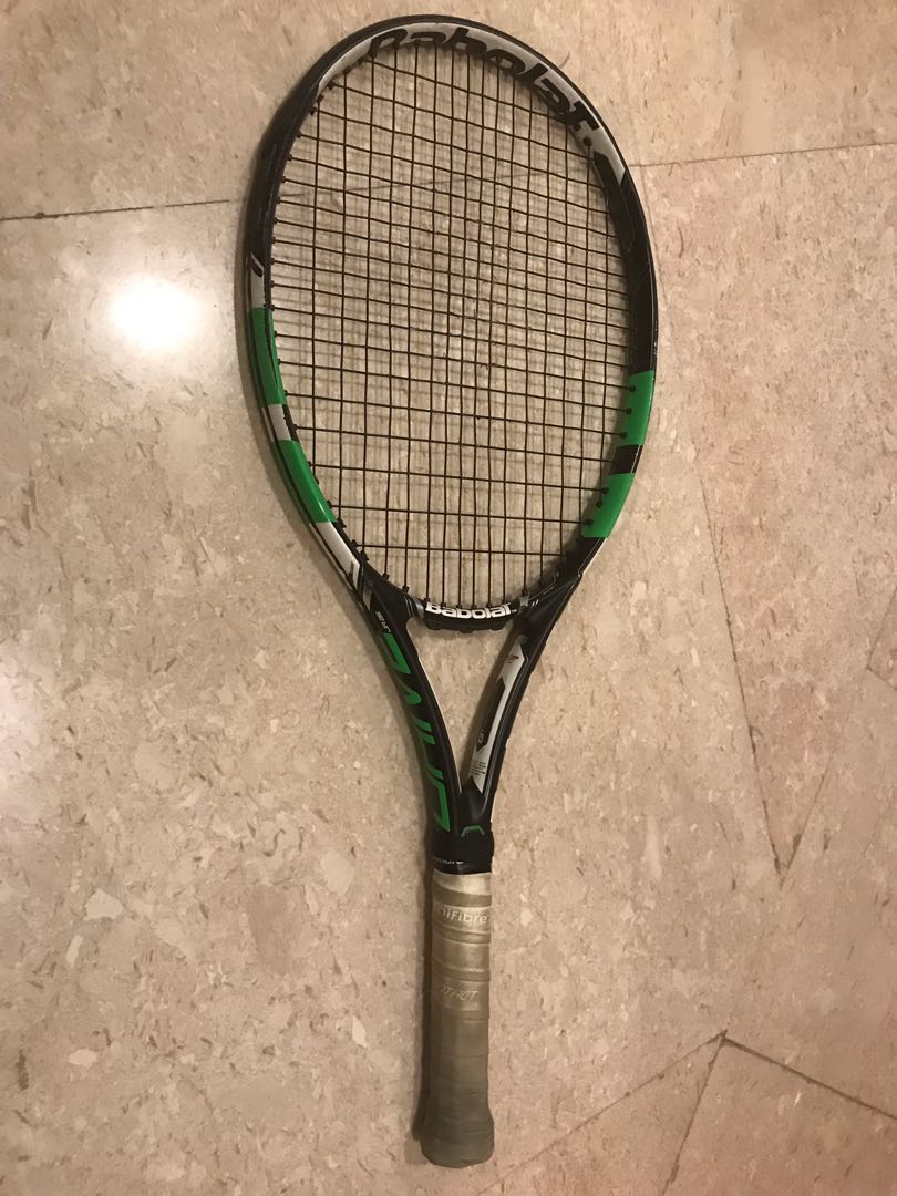 BabolaT Junior 26 Wimbledon Pure Drive tennis racket, Sports Equipment ...