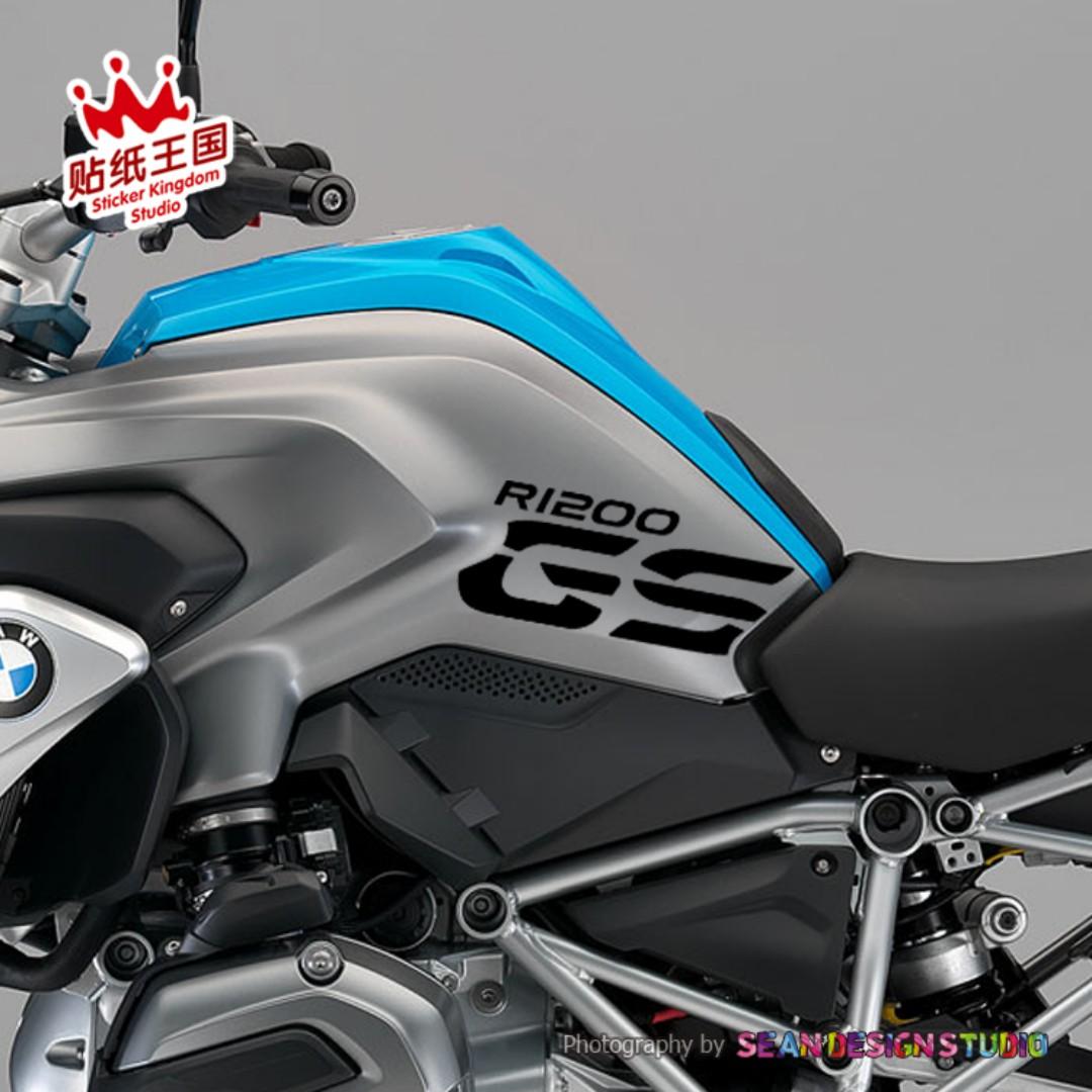 BMW R1200GS R1200 GS LC liquid cooled fuel tank decals sticker ...