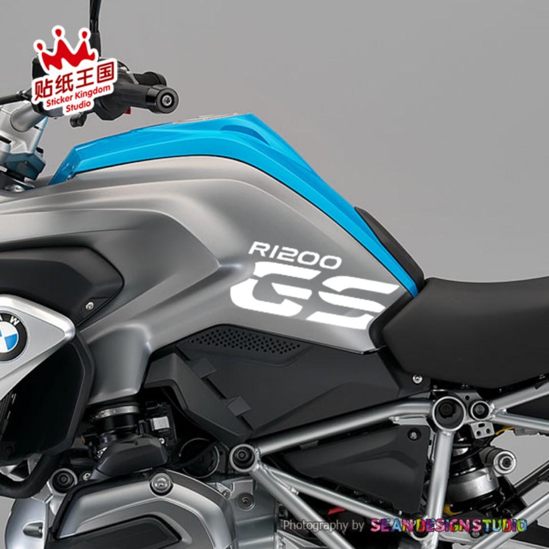 BMW R1200GS R1200 GS LC liquid cooled fuel tank decals sticker ...