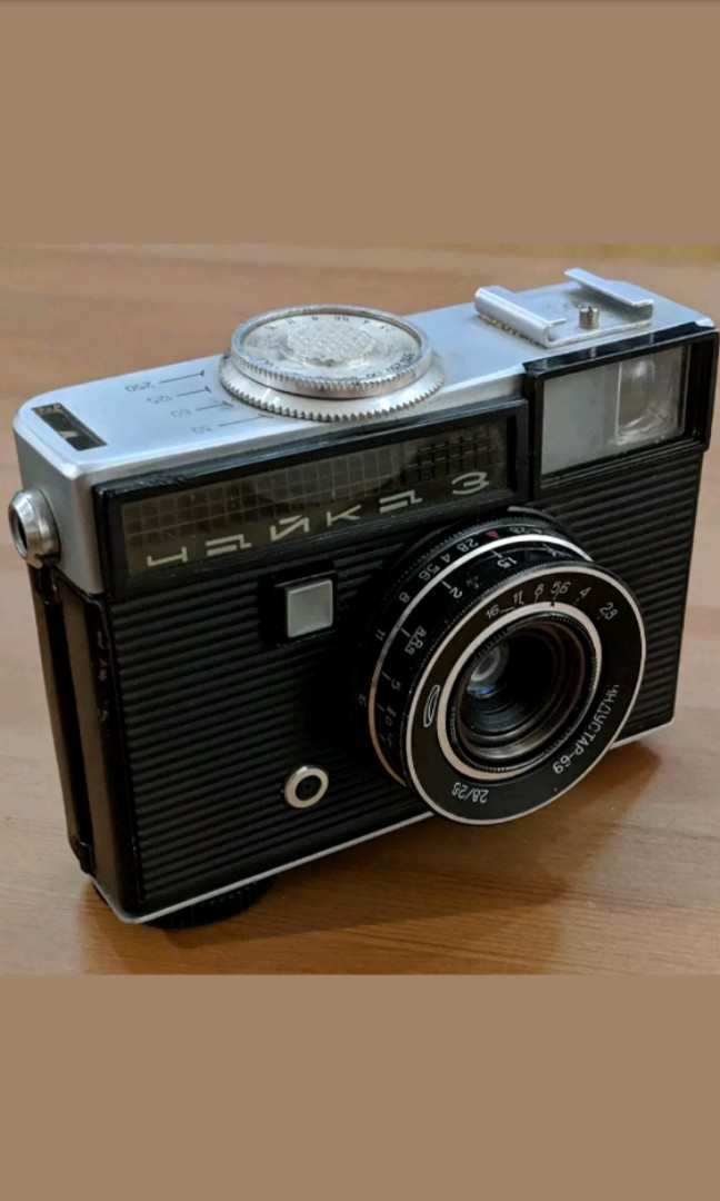 Chaika-3 (russian half-frame camera), Photography, Cameras on Carousell