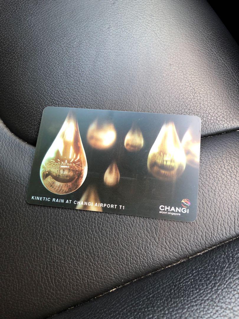 Changi Airport Kinetic Rain Gift Card (No Value), Tickets & Vouchers ...