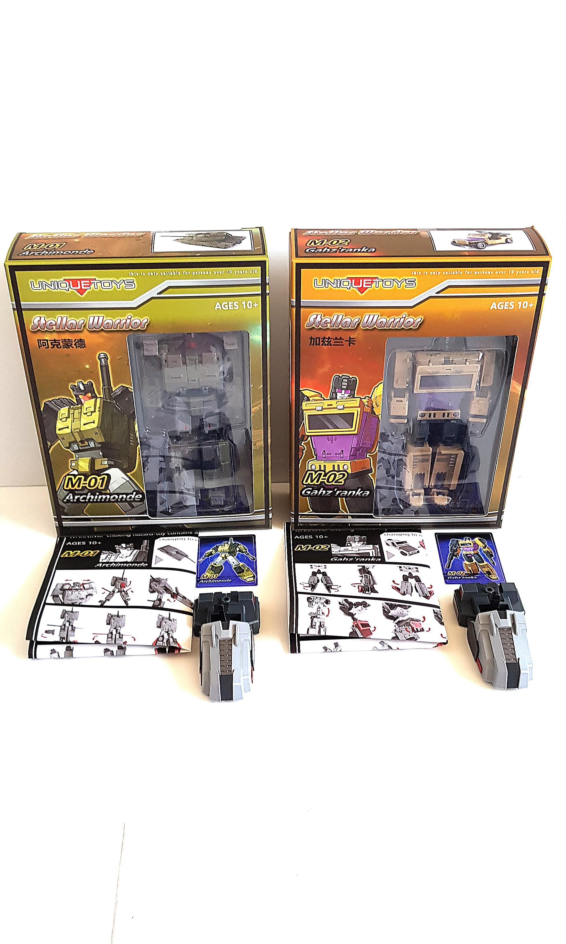 **Combo Sets** Unique Toys Ragnaros (not MP Bruticus) M-01 Achimonde, M ...