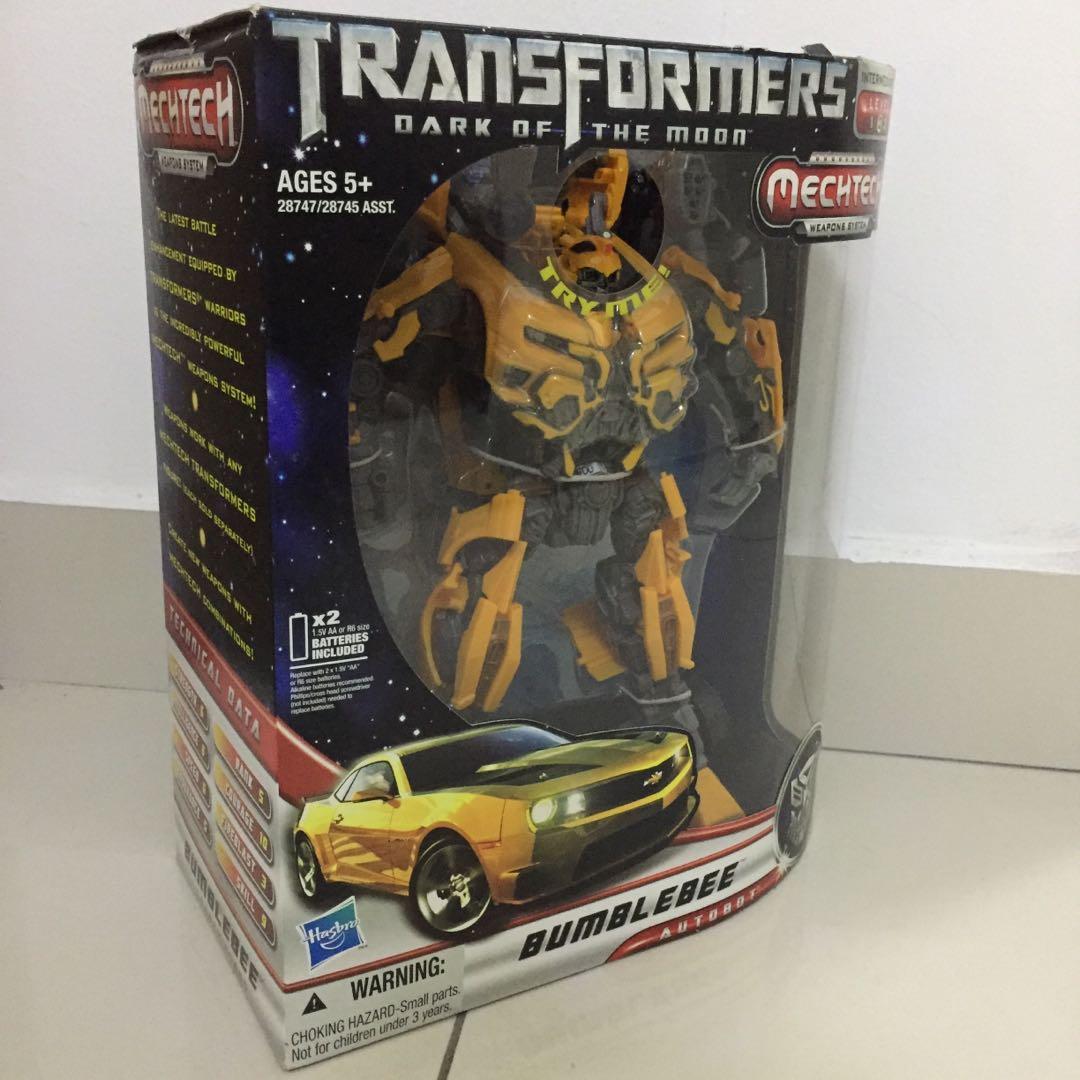 DOTM Bumblebee Leader class Mechtech weapons system, Hobbies & Toys ...