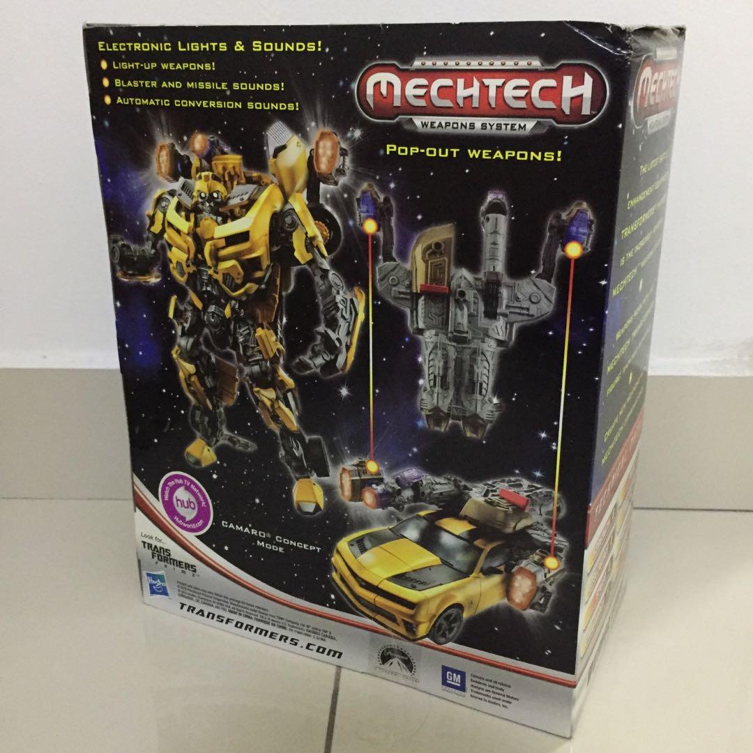 DOTM Bumblebee Leader class Mechtech weapons system, Hobbies & Toys ...
