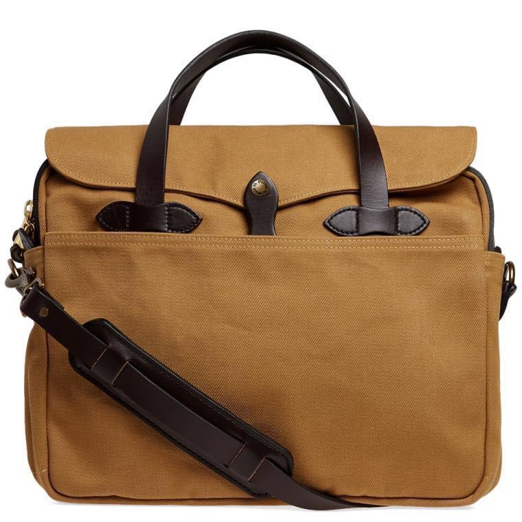 Filson Original 256 Briefcase, Men's Fashion, Bags & Wallets ...