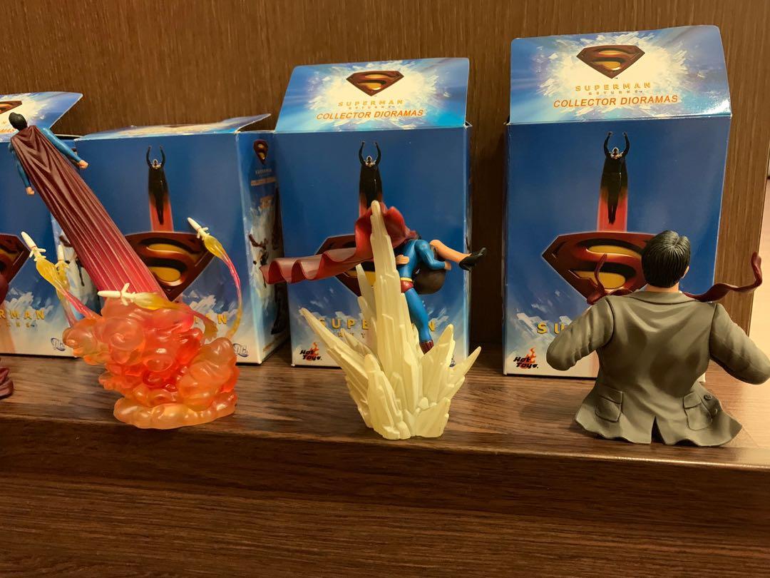 Full set - Superman Returns Collectors’ Dioramas, Hobbies & Toys, Toys ...
