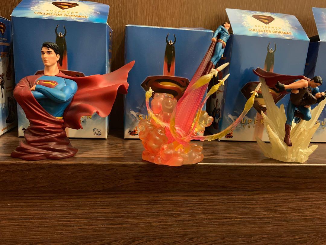 Full set - Superman Returns Collectors’ Dioramas, Hobbies & Toys, Toys ...