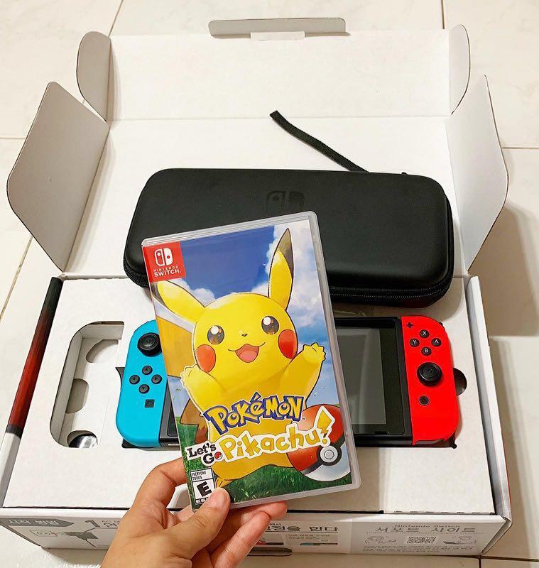 FULL SET NINTENDO SWITCH, Video Gaming, Video Games, Nintendo on Carousell