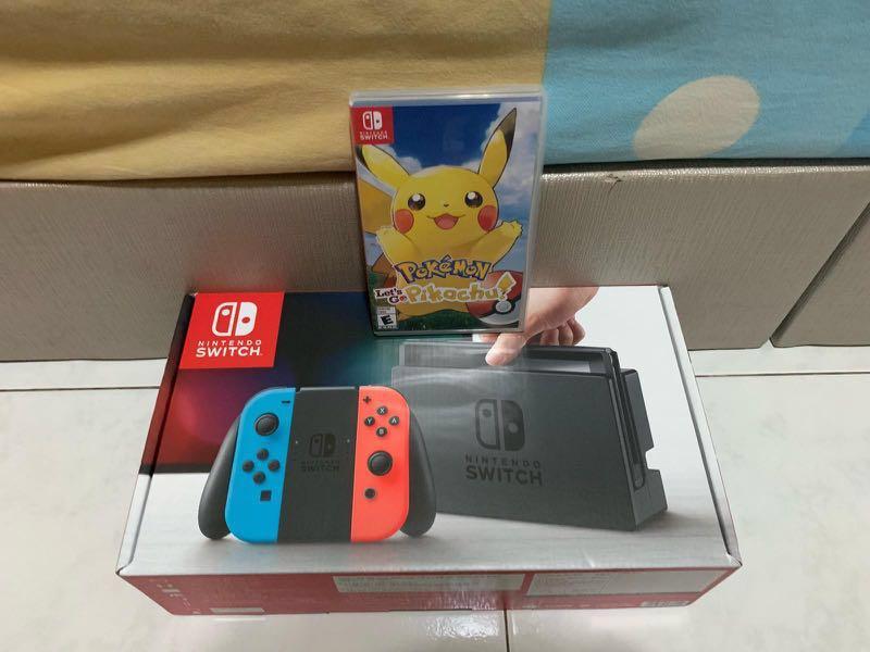 FULL SET NINTENDO SWITCH, Video Gaming, Video Games, Nintendo on Carousell