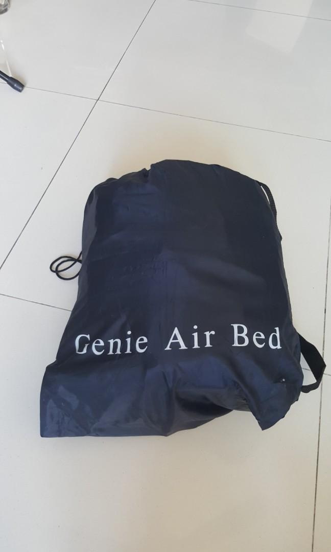 Genie Air Bed with Air Pump (Good Condition), Furniture & Home Living ...