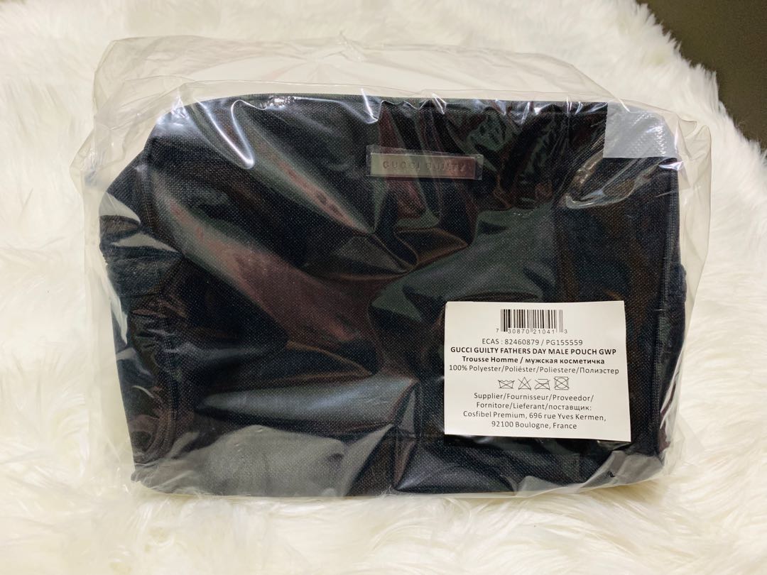 GUCCI GUILTY MAN POUCH GWP, Men's Fashion, Bags, Belt bags, Clutches ...