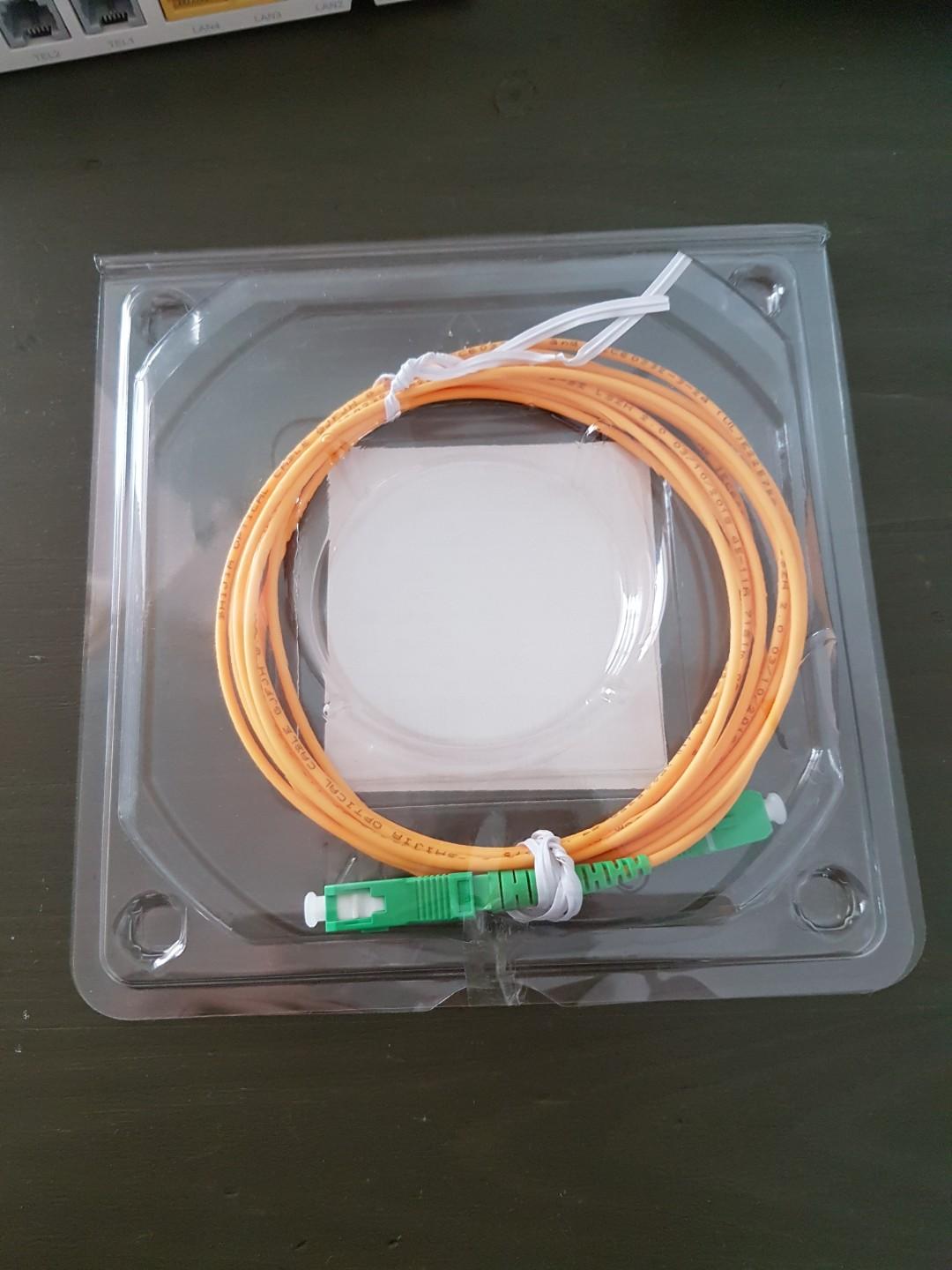 High Speed Fibre Optic Cable (For OpenNet), Computers & Tech, Parts ...