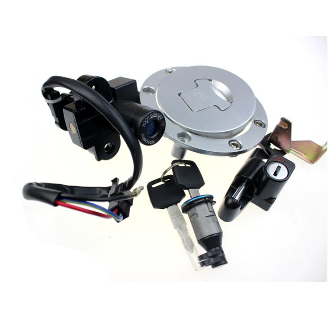 Honda CB400 CB400SF superfour super4 super four 4 tank cap set full ...