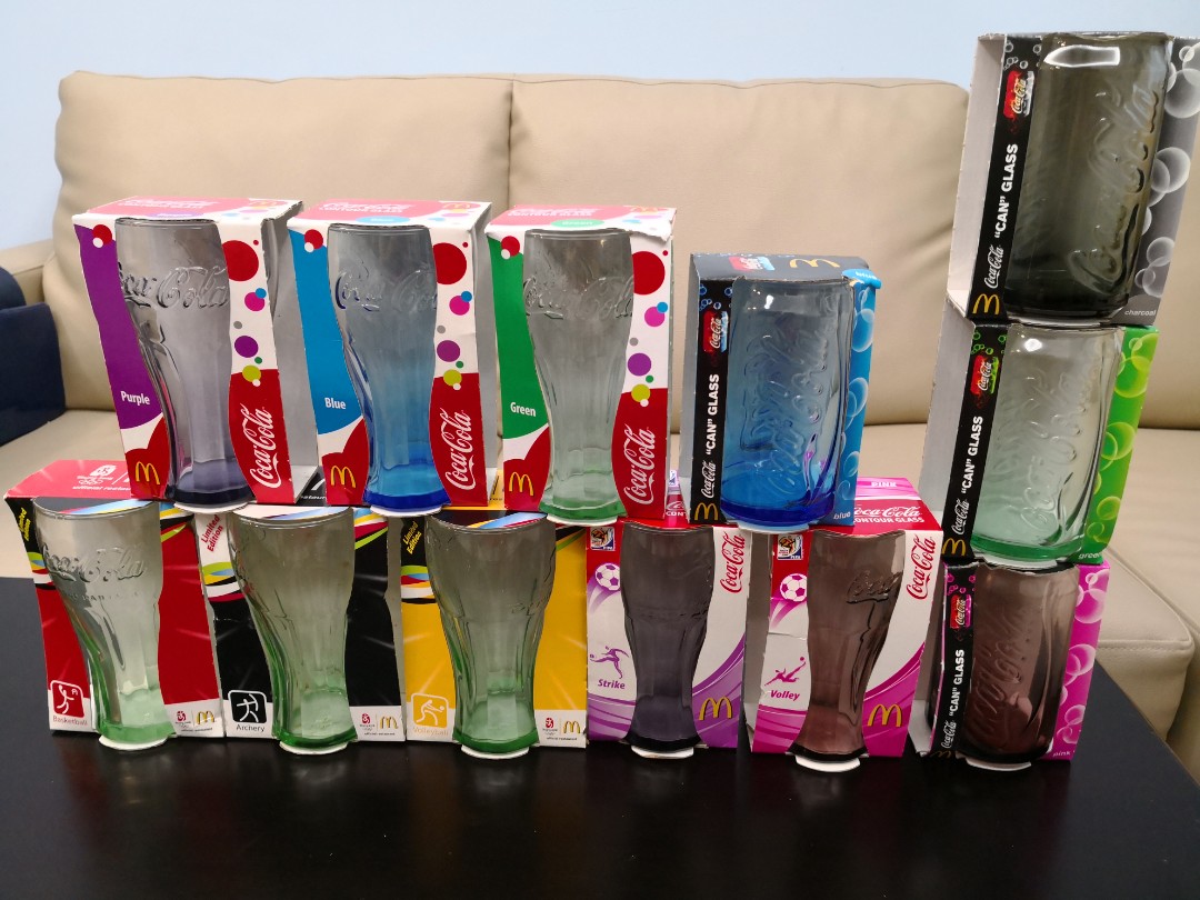 Limited Edition Coca Cola Glass Cups Everything Else On Carousell