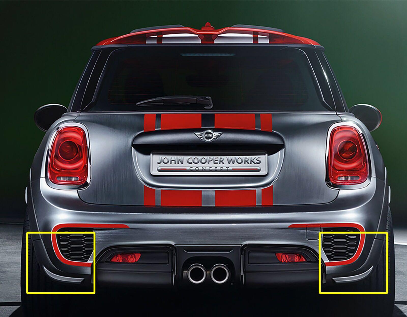 MINI JCW Pro Front & Rear Splitter, Car Accessories, Accessories on ...