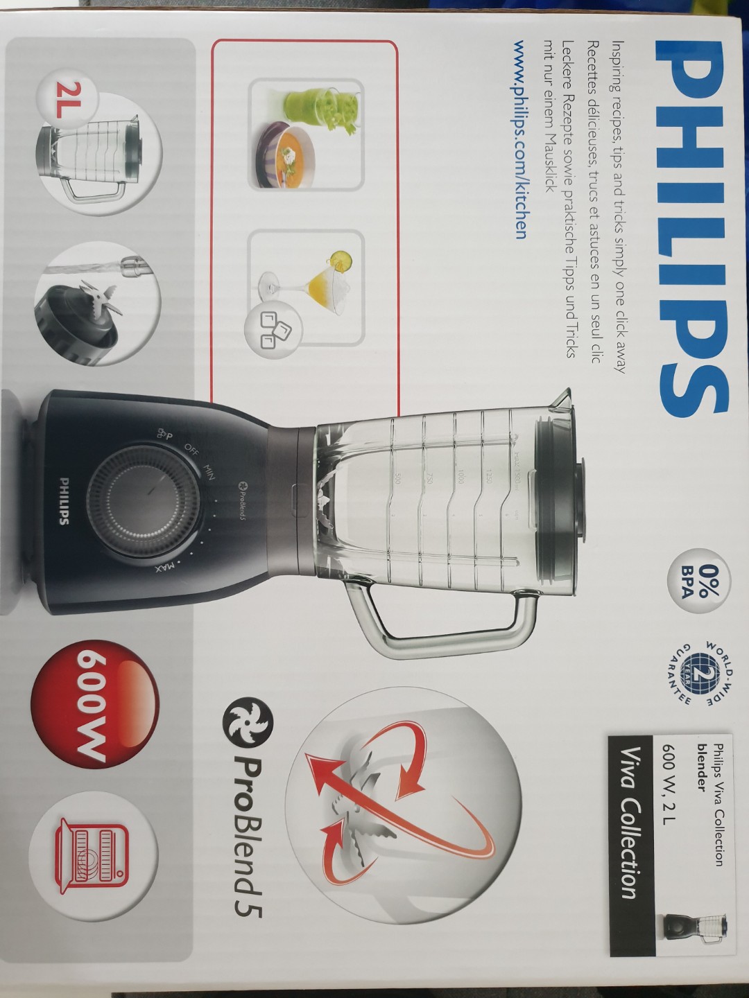 Philips Pro Blend 5, Home Appliances, Kitchenware on Carousell