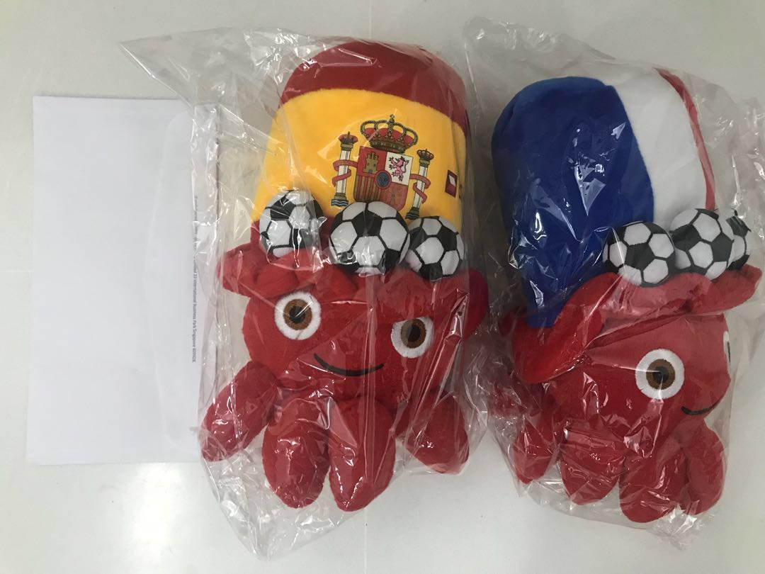 Plushies Soft Toys CIMB Octopus, Hobbies & Toys, Toys & Games on Carousell