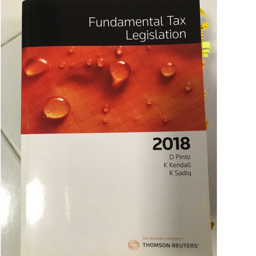 Principle of taxation law and Fundamental Tax Legislation 2018, Books ...