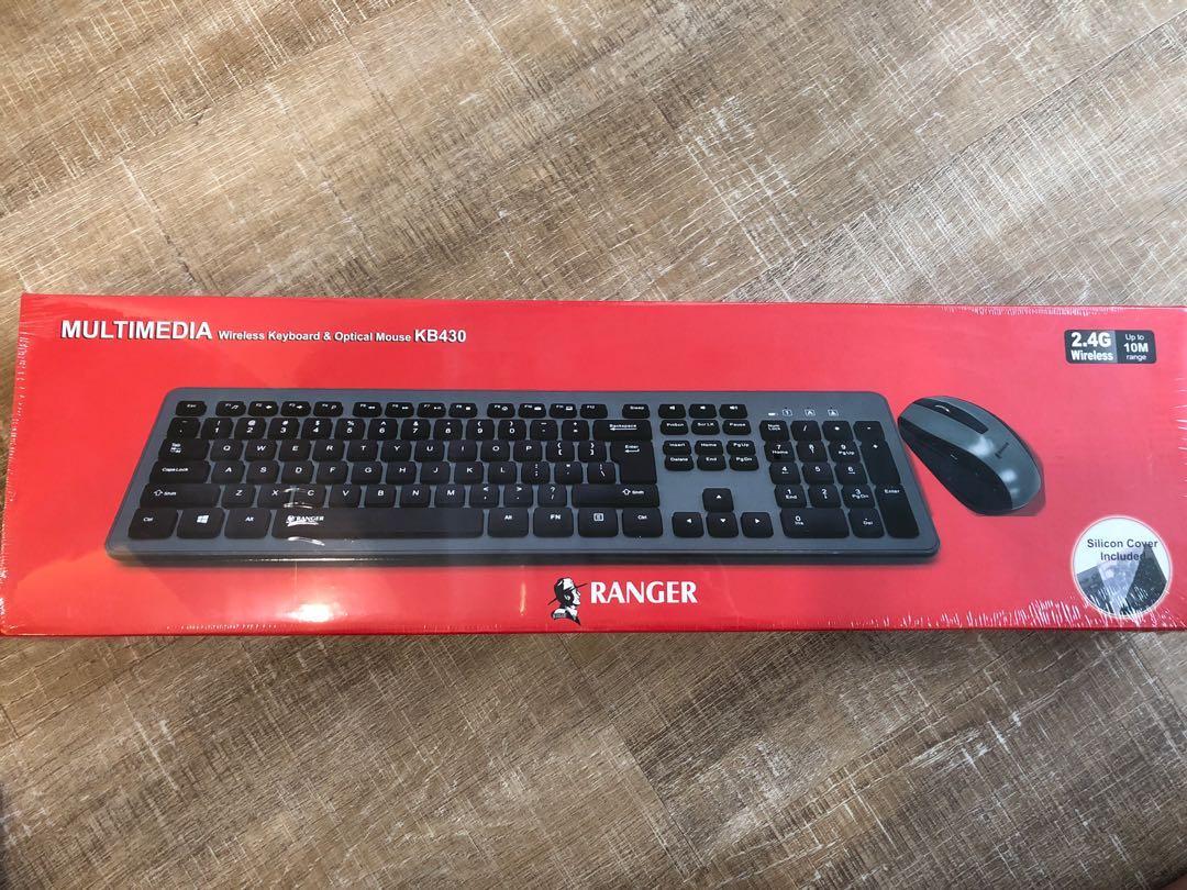 Ranger wireless keyboard and optical mouse wireless, Computers & Tech ...