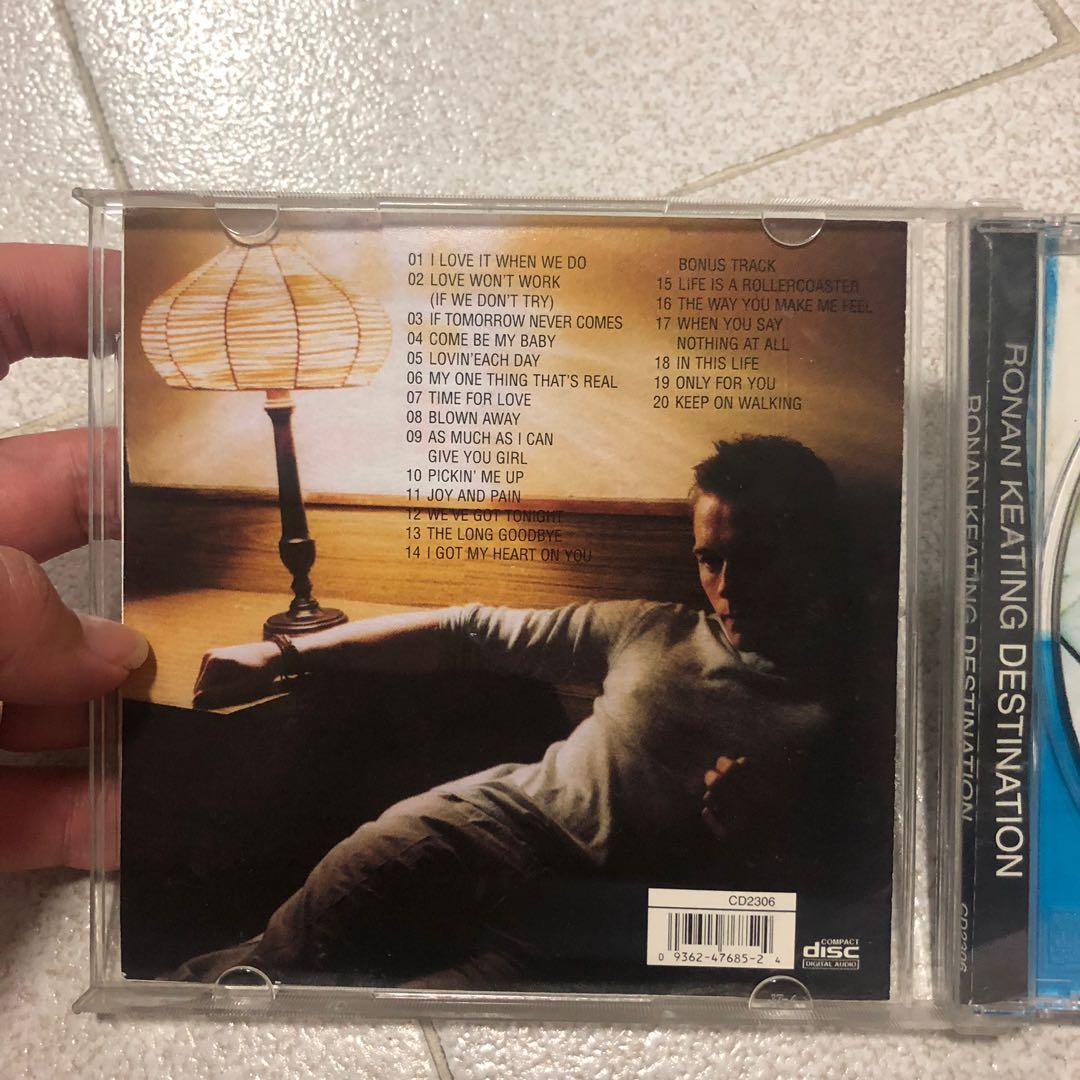 Ronan Keating- Destination, Music & Media, CDs, DVDs & Other Media on ...
