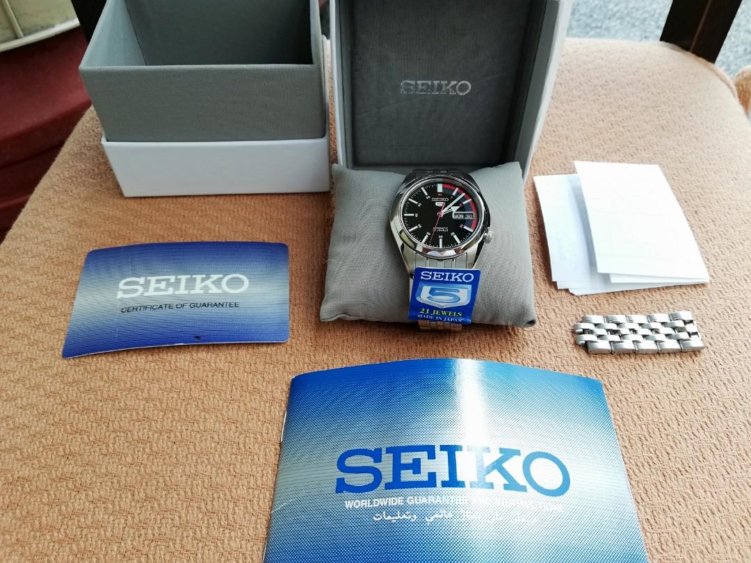 seiko 5 automatic speed racer, Luxury, Watches on Carousell