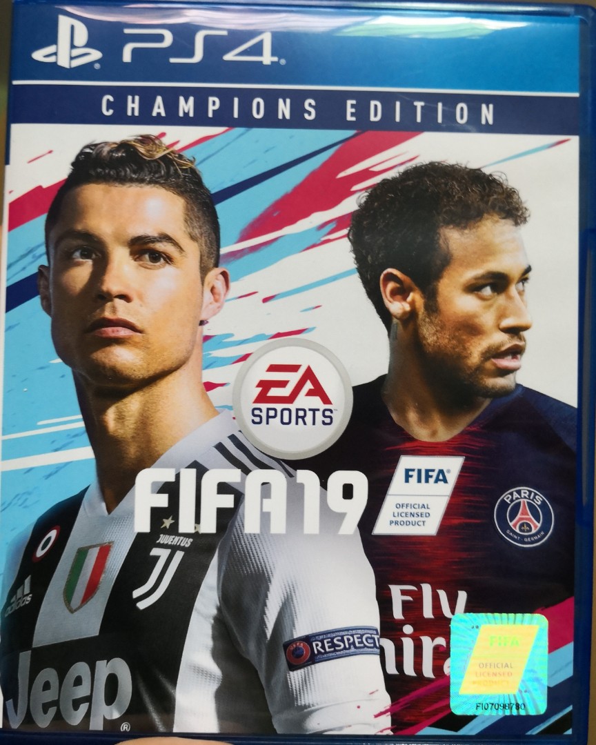 SONY PLAYSTATION 4 (PS4) GAME: FIFA 19 CHAMPIONS EDITION CODES UNREDEEMED, Video Gaming, Video ...